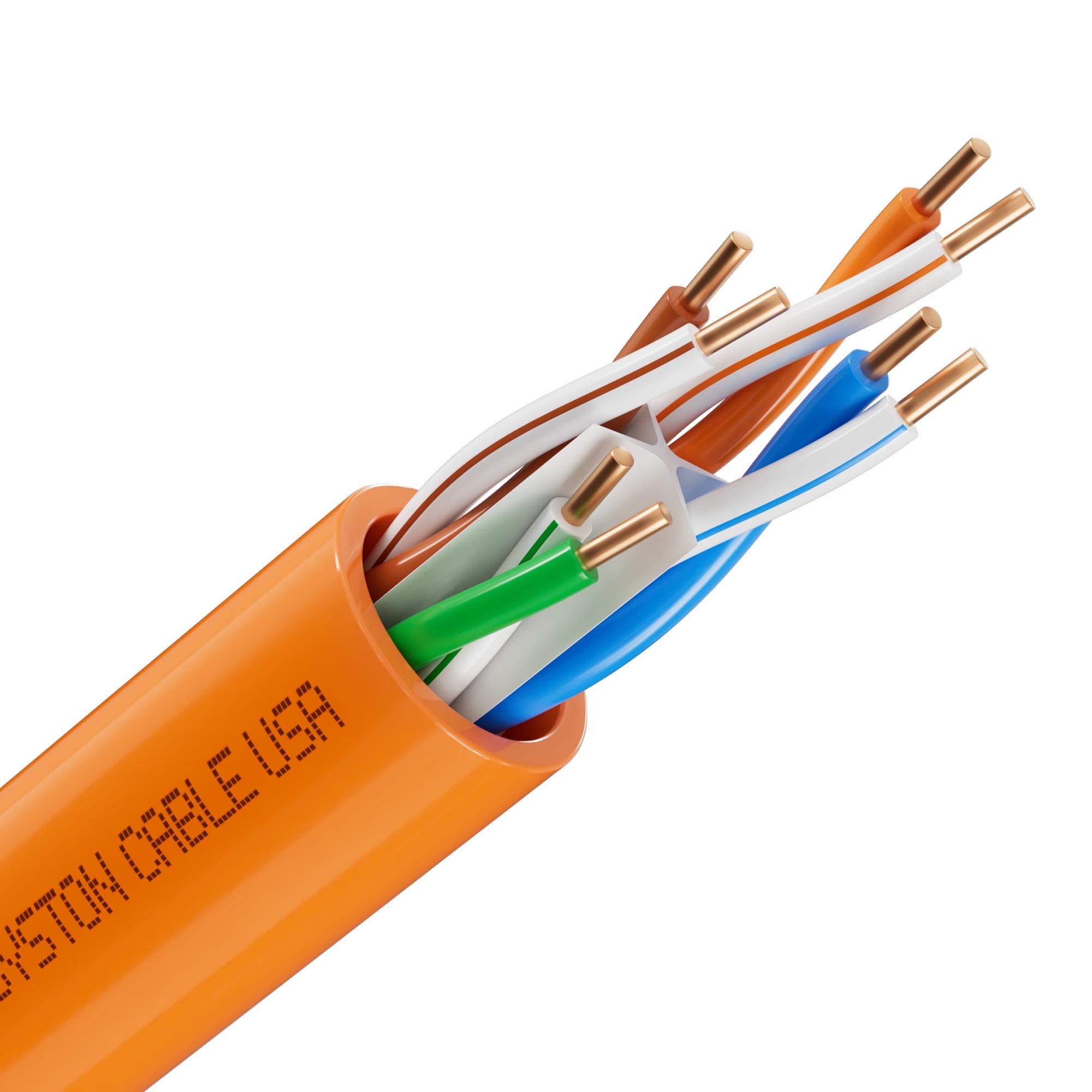 SYSTON CABLE TECHNOLOGY Cat 6E Ethernet Network Cable - 200 FT, 600MHz ...
