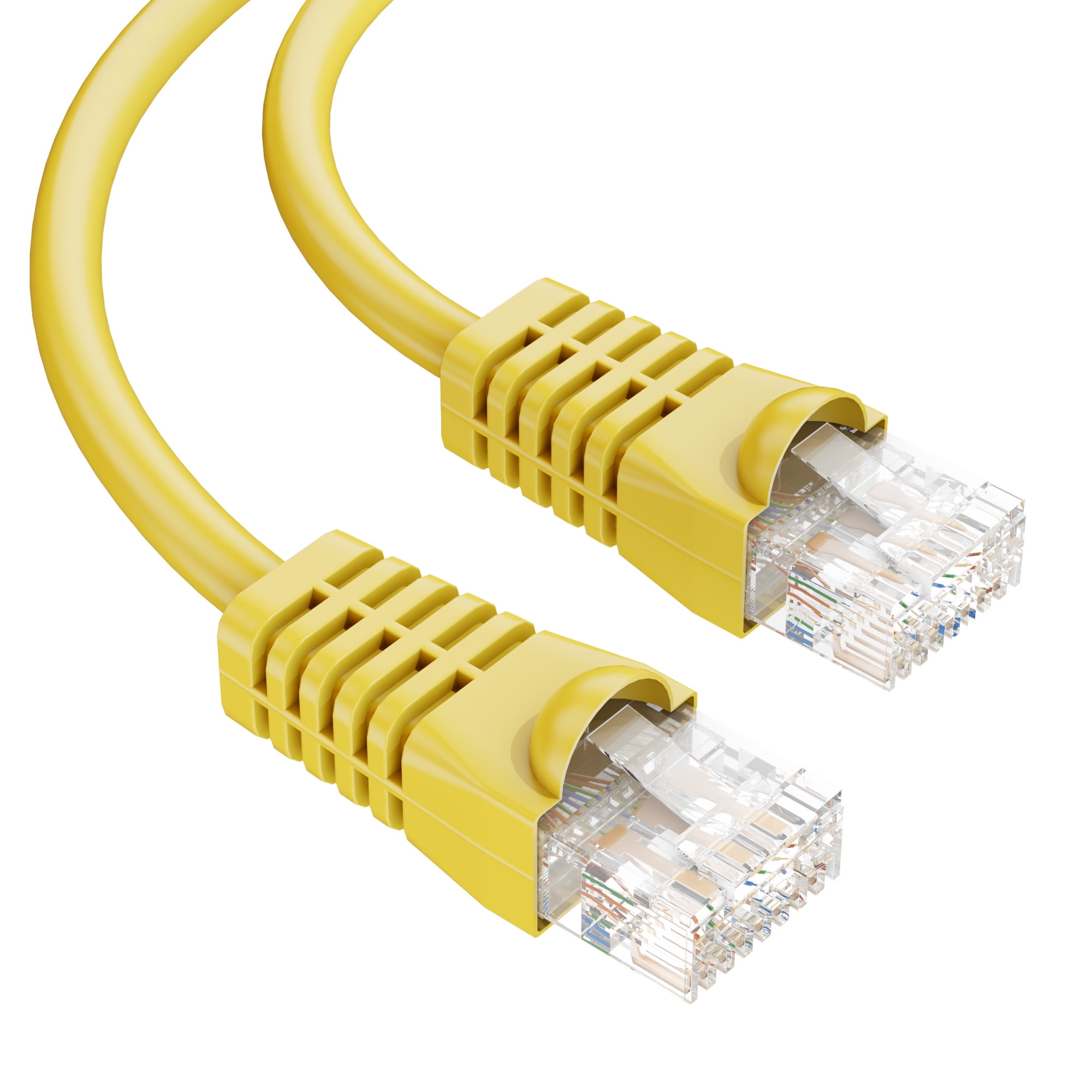 SYSTON CABLE TECHNOLOGY Cat 6E Ethernet Network Cable - 50 FT, 600MHz ...