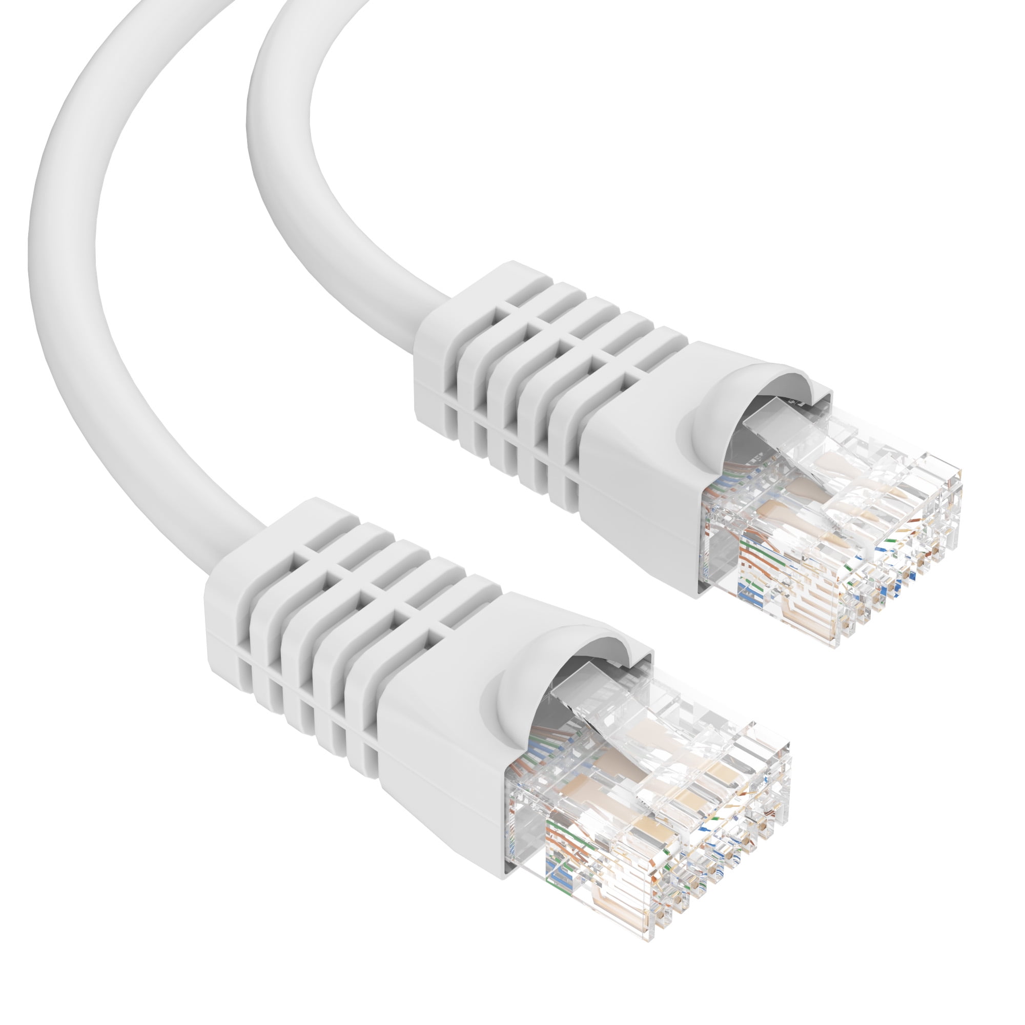 SYSTON CABLE TECHNOLOGY Cat 6E Ethernet Network Cable - 50 FT, 600MHz ...