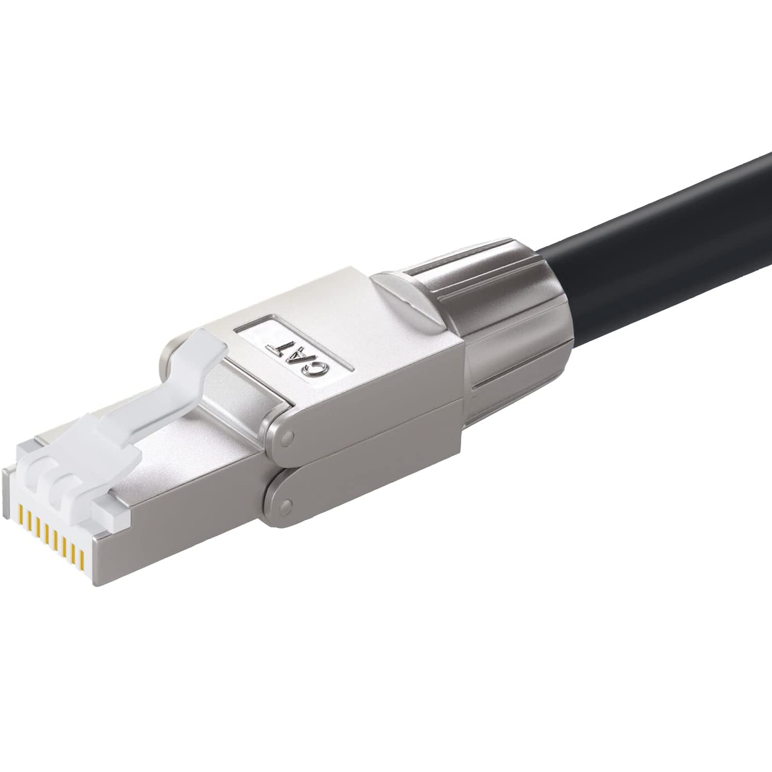 SYSTON CABLE TECHNOLOGY Cat6A+ Ethernet Cable Black Patch 700MHz 300 ft 23AWG 4pr Unshielded ...