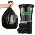 Sythers 4 Gallon Small Trash Bags, 200 Count, Extra Thick Unscented ...