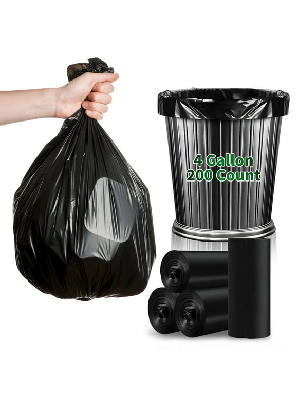 4 Gallon Trash Bags in Trash Bags - Walmart.com