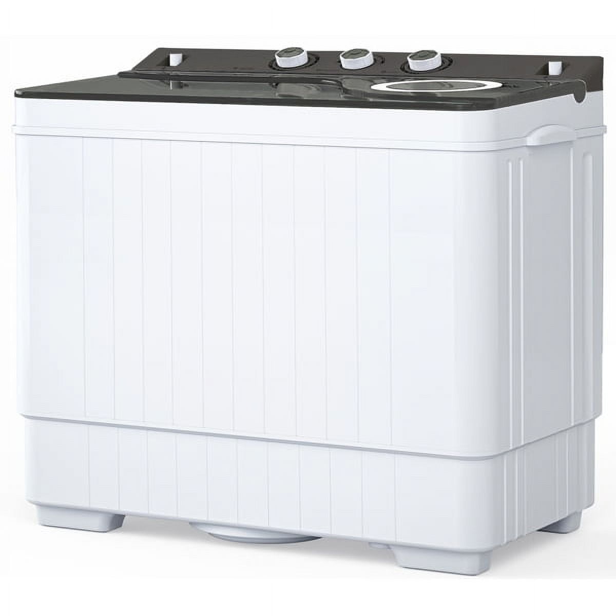SYTHERS Compact Portable Washing Machine with Drain Pump, Mini Compact ...