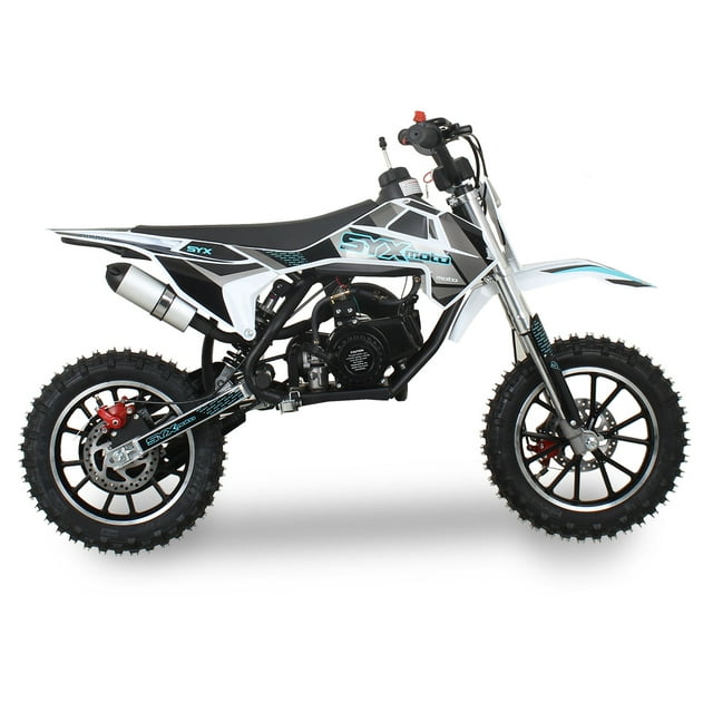 SYX MOTO Blitz Gas Power Kids Mini Dirt Bike off Road, 50cc 2 Stroke ...