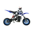 X-Pro Brand New Zephyr 4 Stroke 40cc Gas Pit Dirt Bike, Mini bike for Kids, Pull Start 10 ...