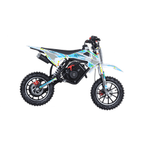 2021 Apollo DB-X4 110 Semi-Automatic Dirt Bike, RED, 4-Stroke Pitbike with Kick Start, Gas Adult ...