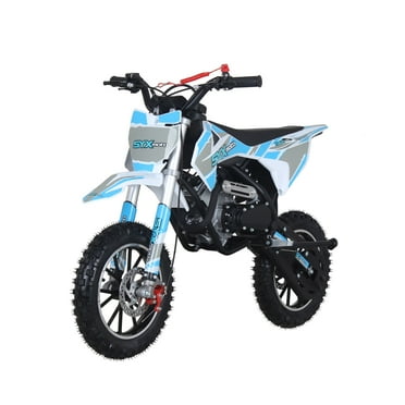 Blue - Trailmaster TM11 110cc Dirt Bike, Automatic Clutch Electric ...