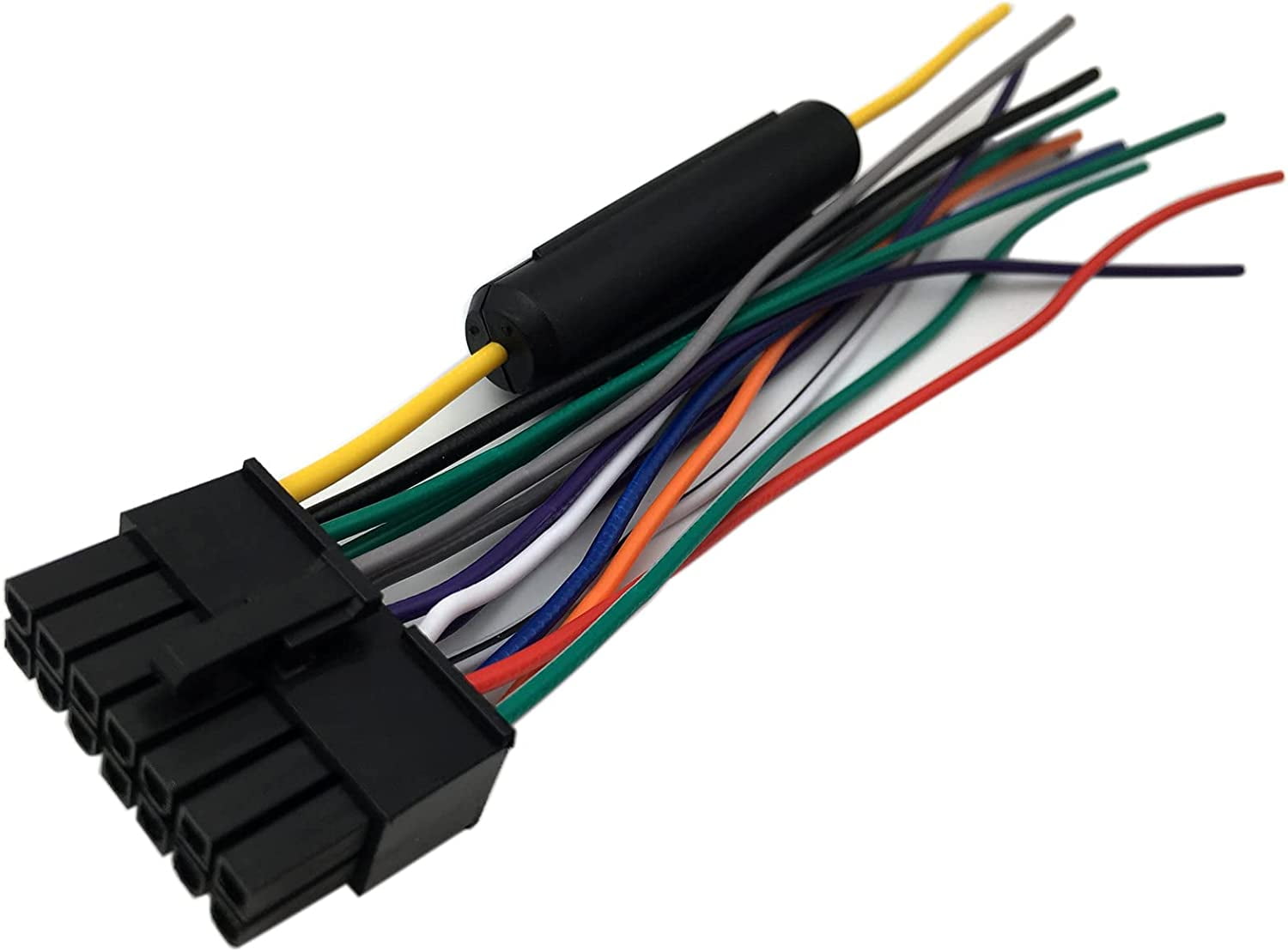 Dual New 14-Pin Wire Harness for XVM279BT, DM620N - Stereo Connector ...
