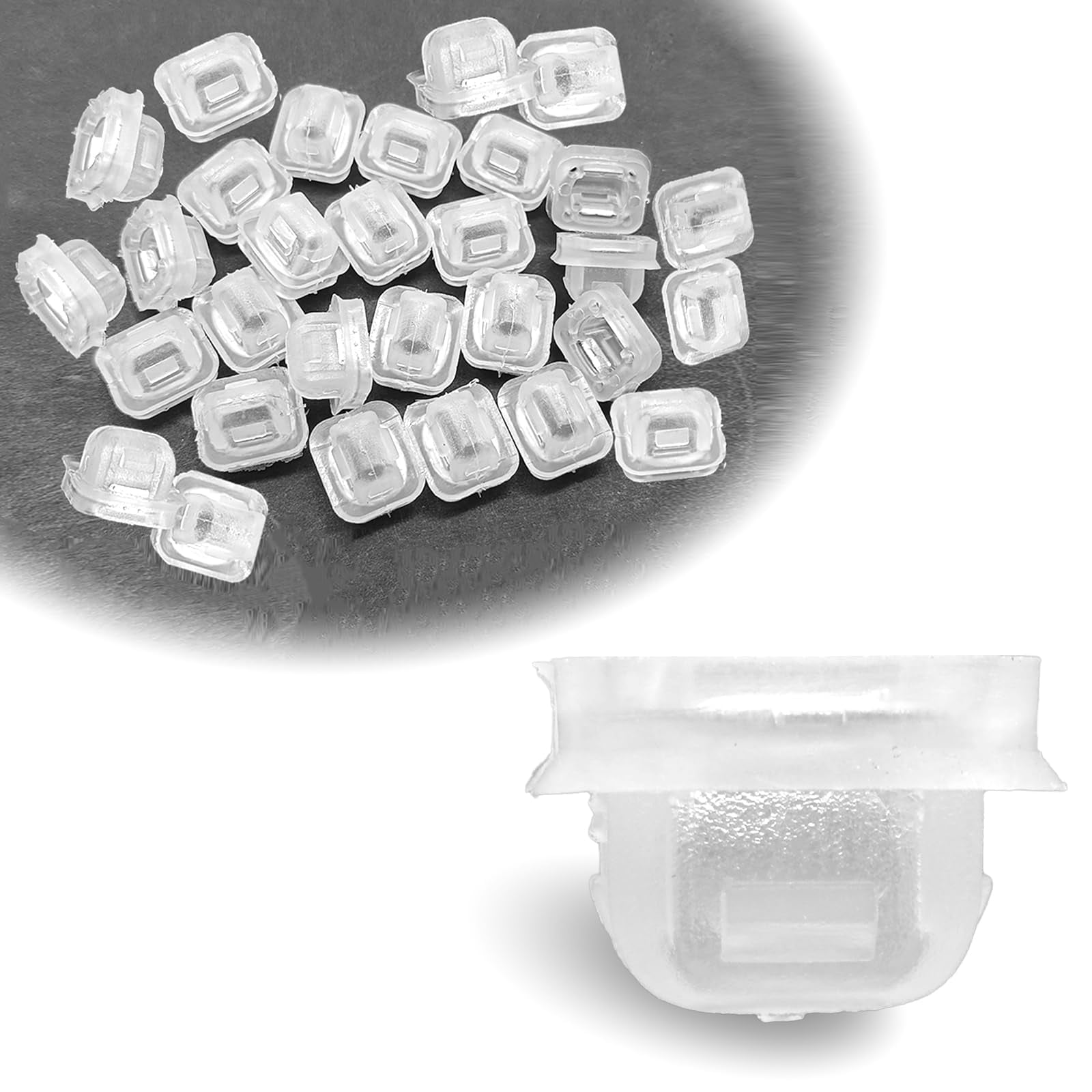 SYudwen 30pcs Interior Trim IFF17 Moulding Door Retainer Trim Finisher ...