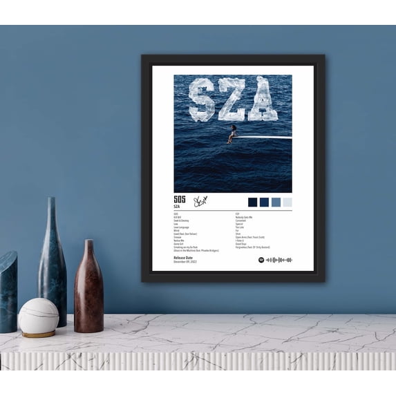 SZA Album Cover, SOS, Celeb, Unframed Poster Size 8x12 - Walmart.com