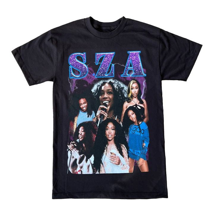 SZA Album Cover, SZA Merch, SZA Aesthetic Tee, Music Fans Shirt, Gift ...