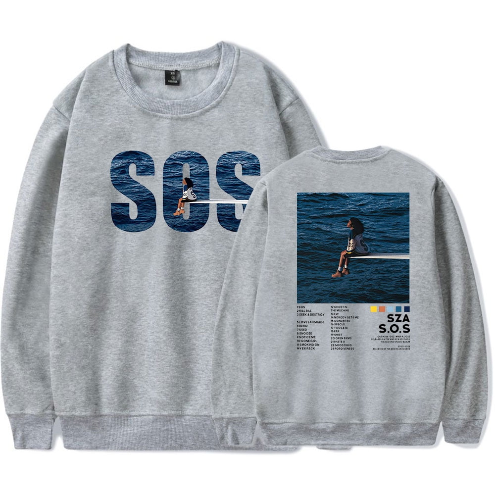 SZA Album S.O.S Touring Merch Hoodies Winter Men/Women Sweatshirt ...