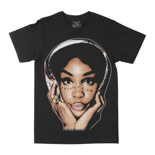 SZA Big Face Graphic Tee - Walmart.com