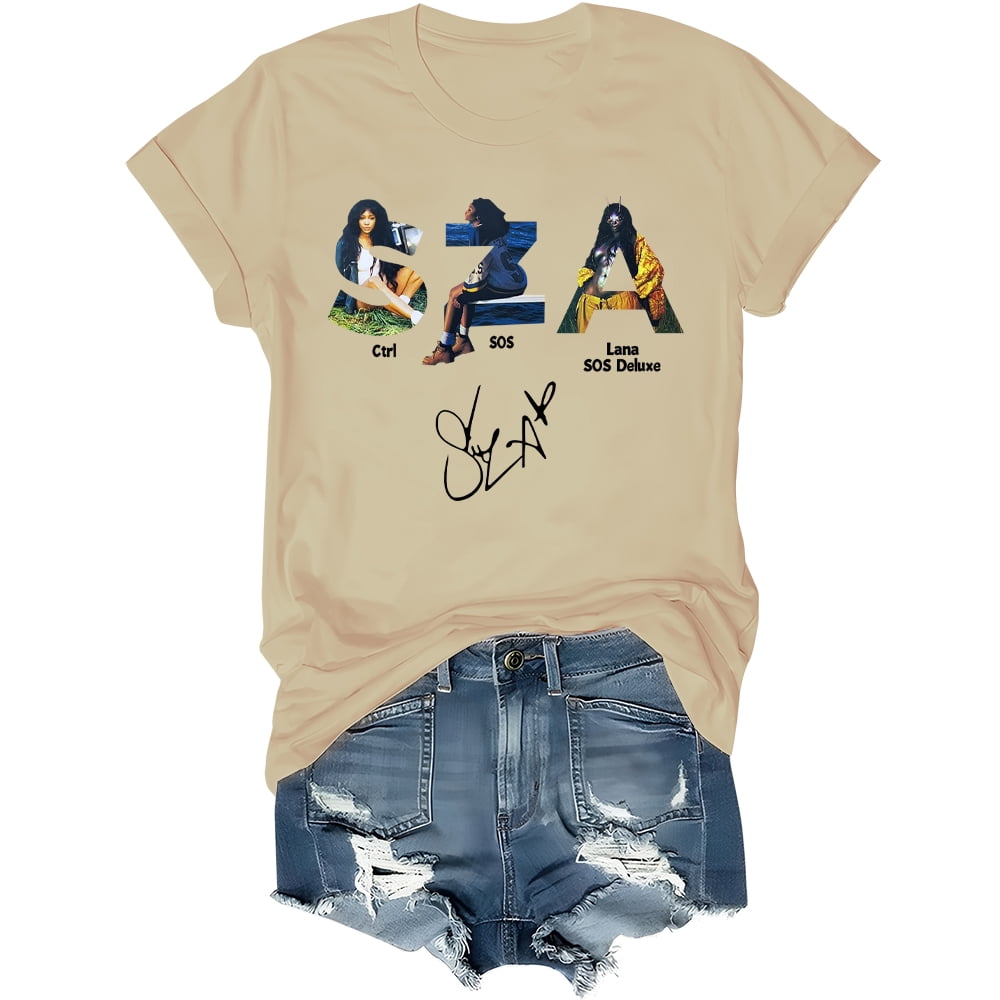 SZA Concert Album Ctrl Sos Lana Shirt, SZA Concert Album Ctrl Sos Lana ...