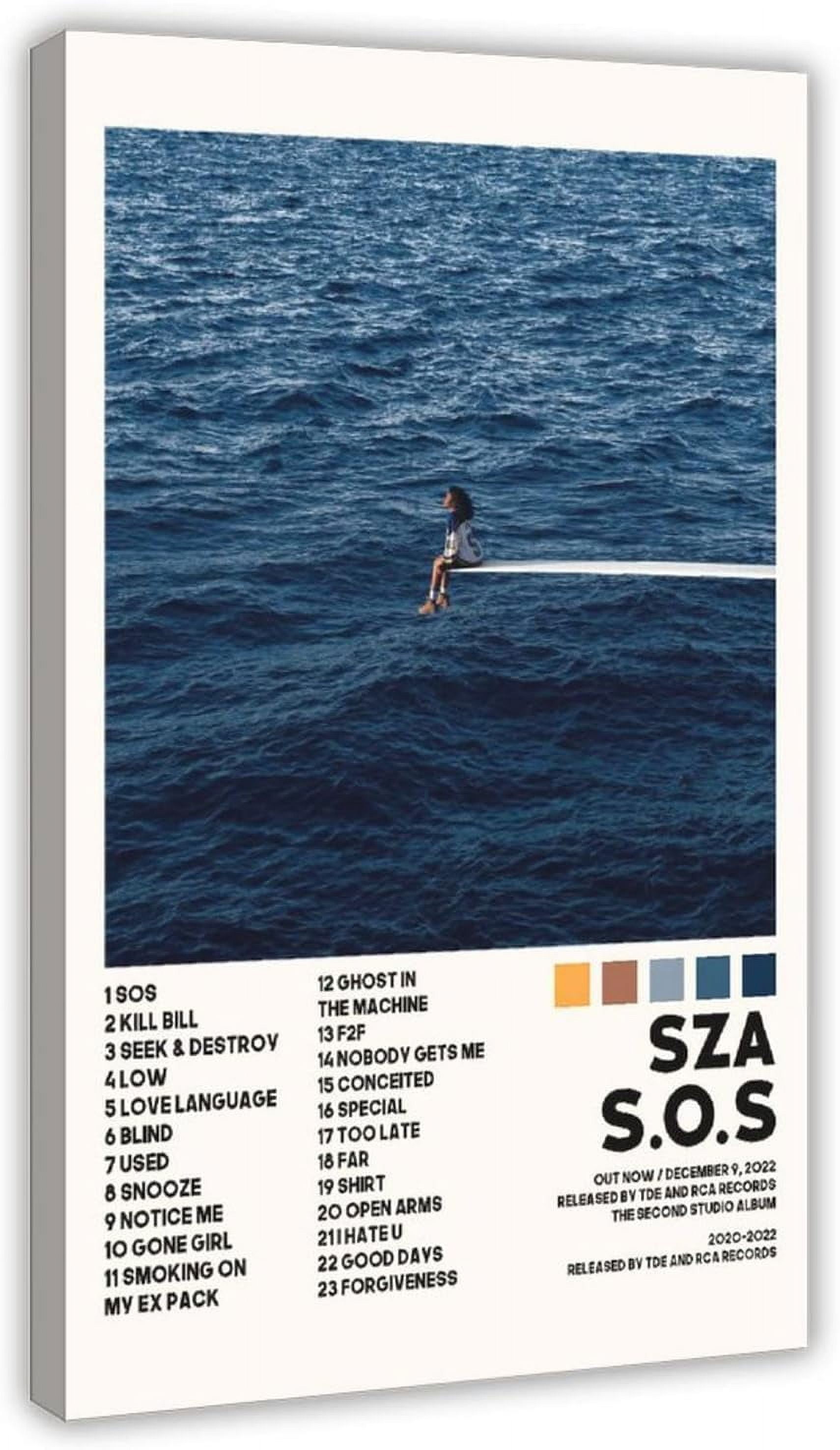 SZA Ctrl Album Cover Poster Canvas Poster Bedroom Decor Sports ...