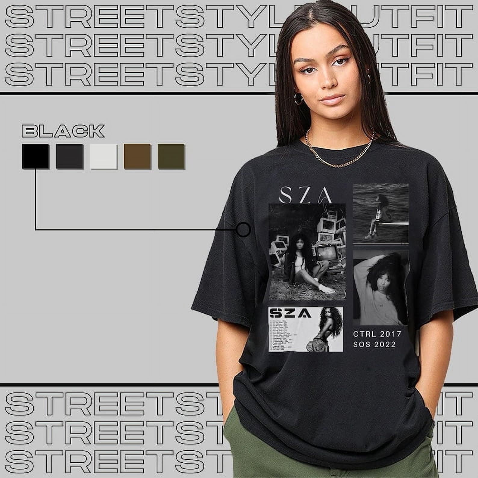 SZA Fan Merch, Vintage SZA Tee, SZA & Kendrick Lamar Tour Shirt, Hip ...
