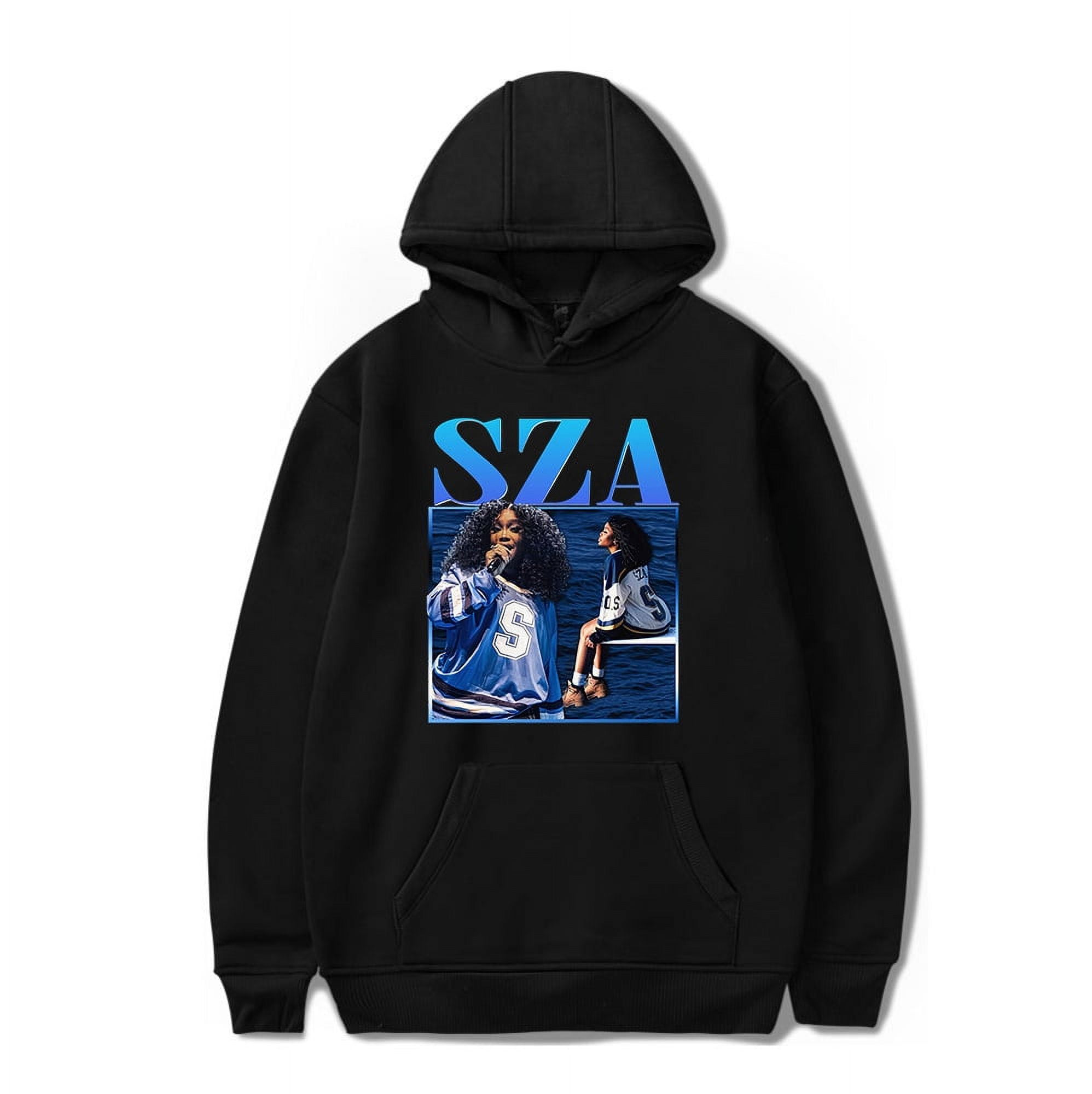 SZA Hoodie SOS Album Hooded Women Men Fashion Casual Sweatshirt Long ...
