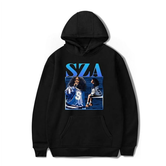 SZA Hoodie SOS Album Hooded Women Men Fashion Casual Sweatshirt Long ...