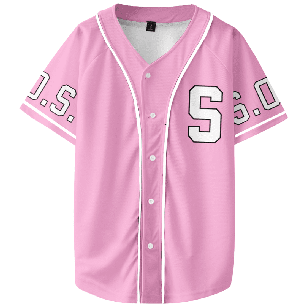 SZA Jersey SOS Blind New Album Baseball Short Sleeve Button Down Jersey ...