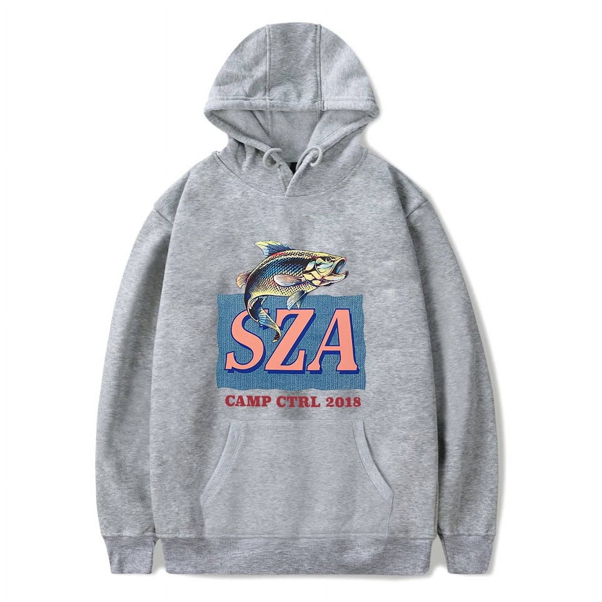 SZA Merch Hoodie SOS Tour 2023 Camp Ctrl Music Album Unisex Long Sleeve ...