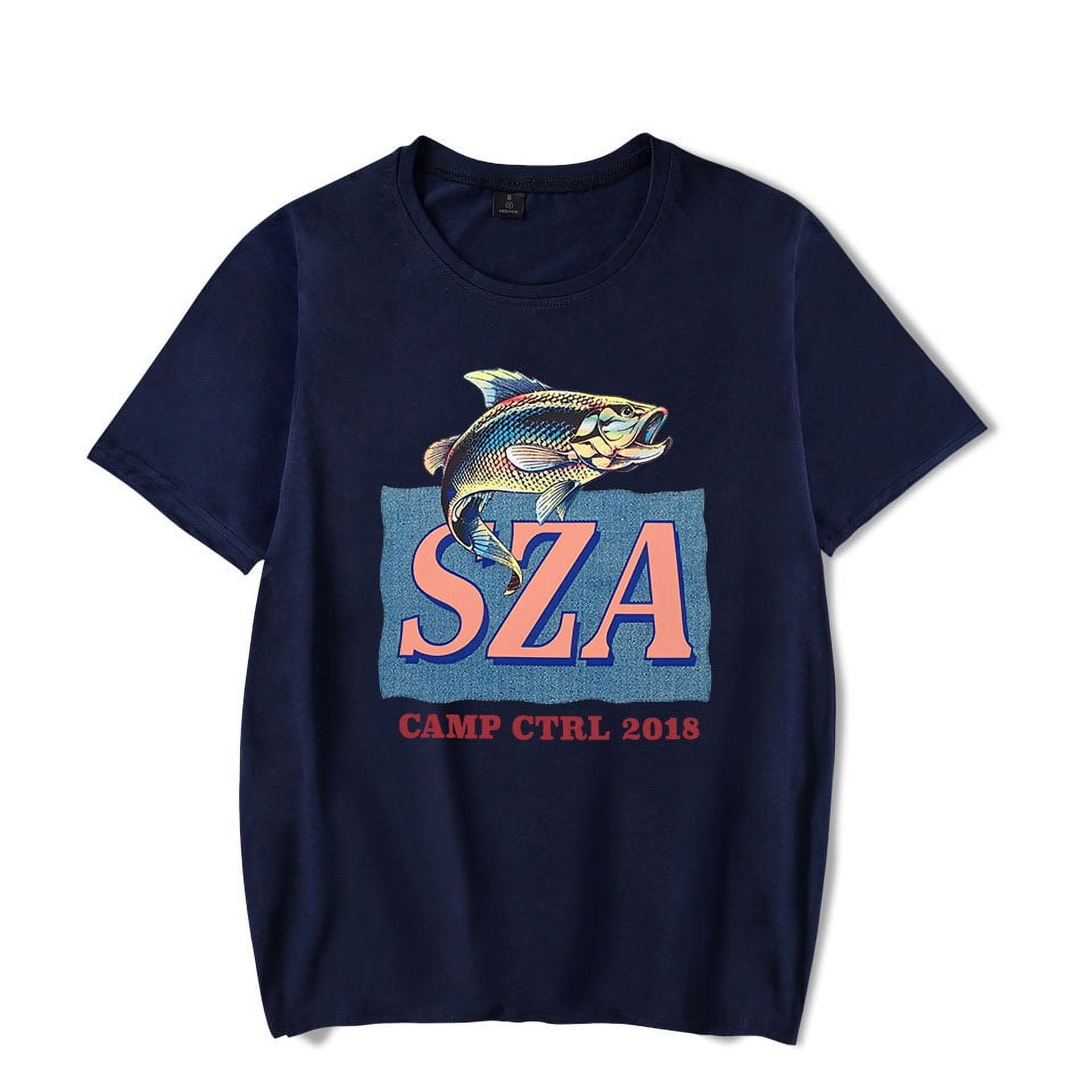 SZA Merch T Shirt SOS Tour 2023 Camp Ctrl T Shirts Unisex Tee Short ...