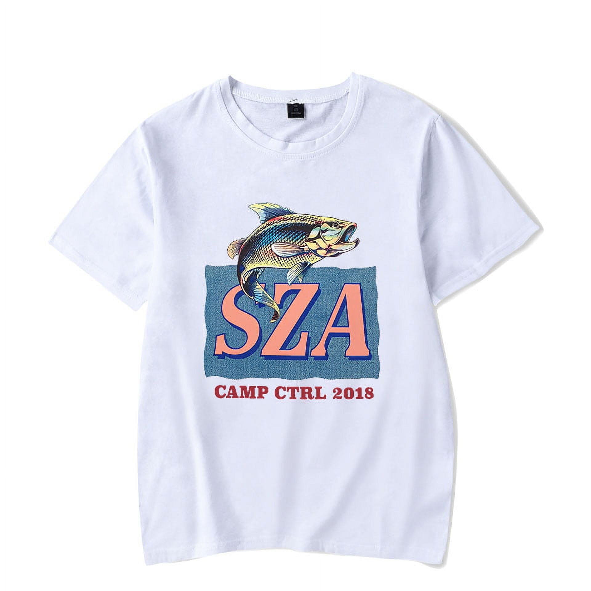 SZA Merch T Shirt SOS Tour 2023 Camp Ctrl T Shirts Unisex Tee Short ...