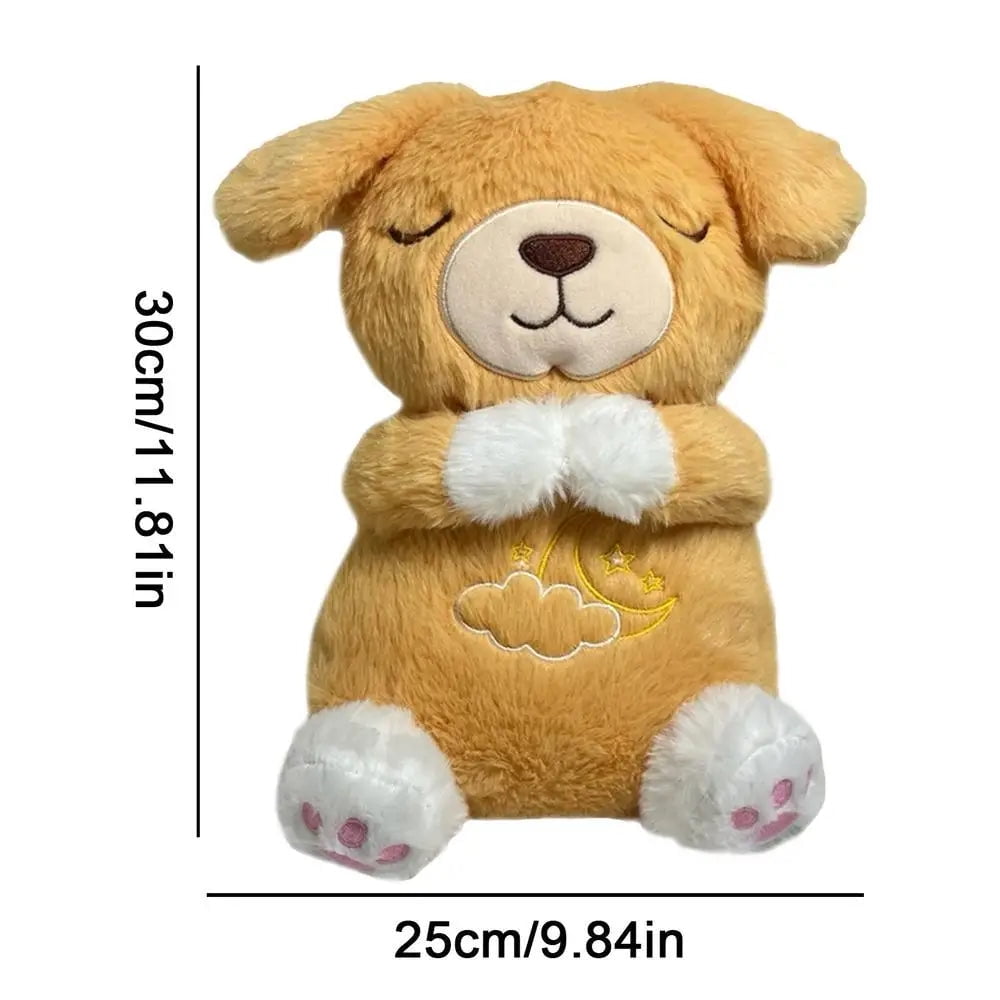 Baby Soothing Plush Toy - Sound, Lights & Breathing Motion for Comfort ...