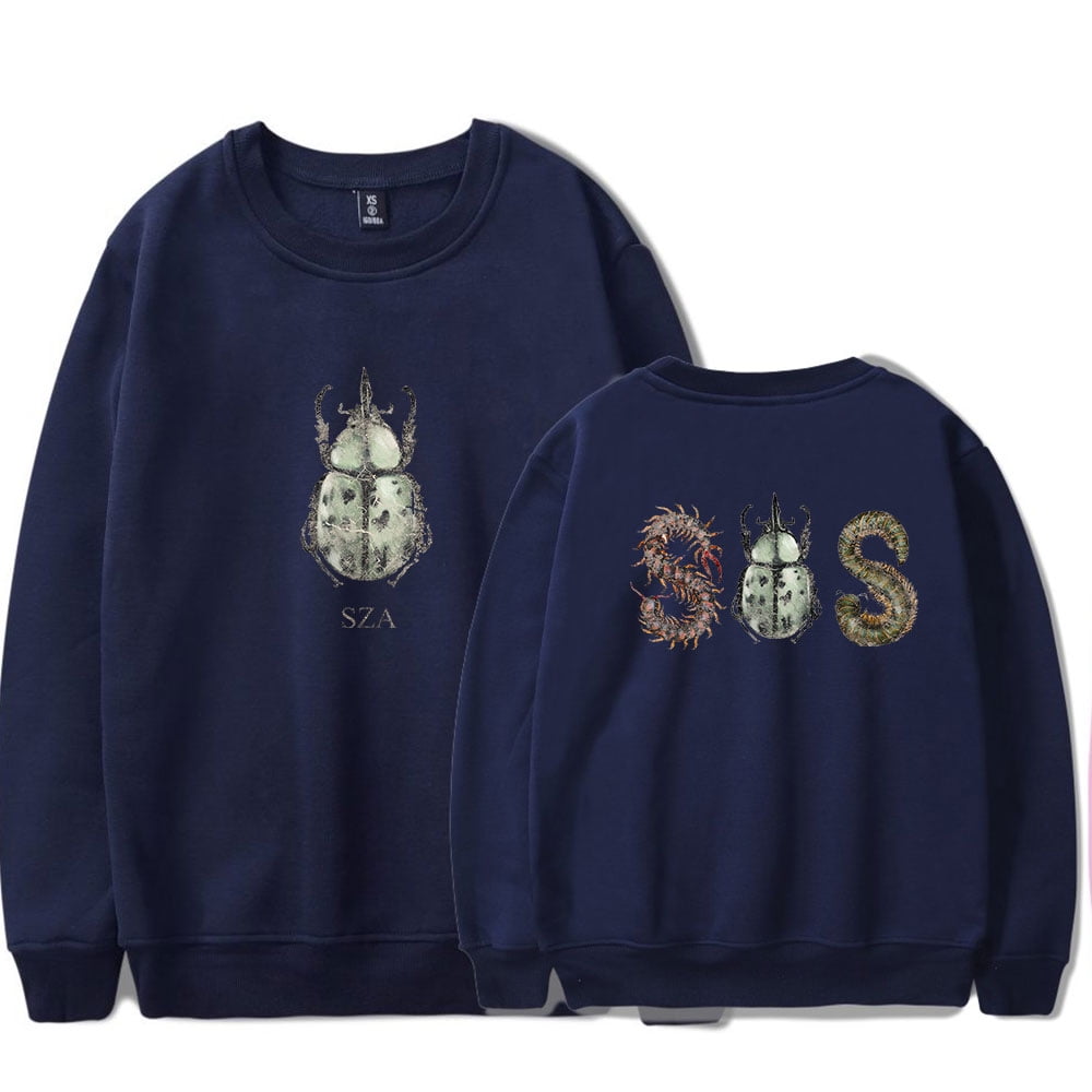 SZA SOS Deluxe Natural Long Sleeve Crewneck Sweatshirt Merch For Men ...