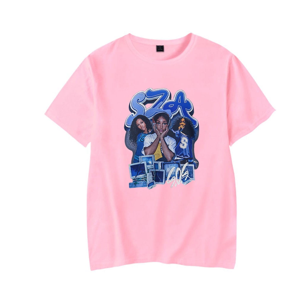 SZA SOS Graphic T-shirt SOS Album Merch Women Men Rapper Casual ...