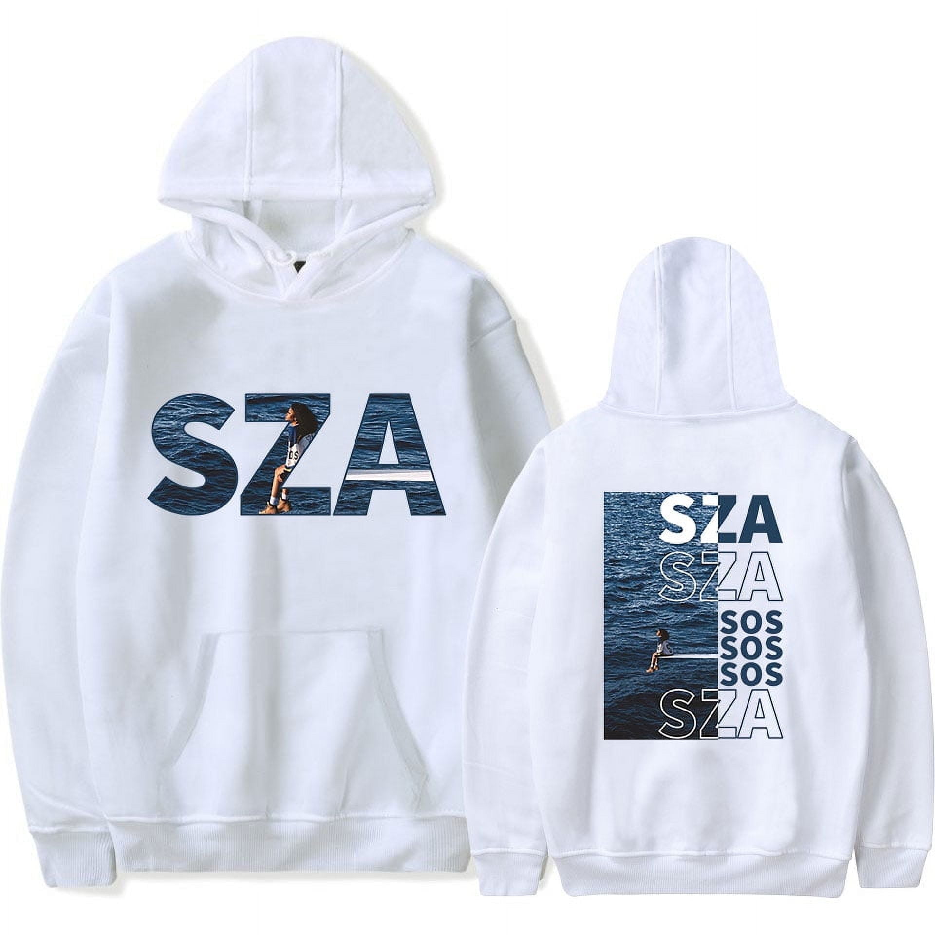 SZA SOS Hoodie SZA SOS Merch Women Men Fashion Casual Long Sleeve ...