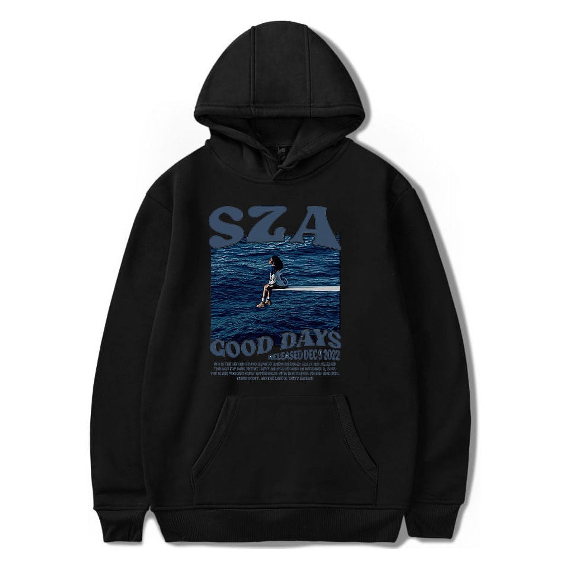 SZA-SOS Hoodies Good Days Graphic Sweatshirt Unisex Trend Casual Street ...