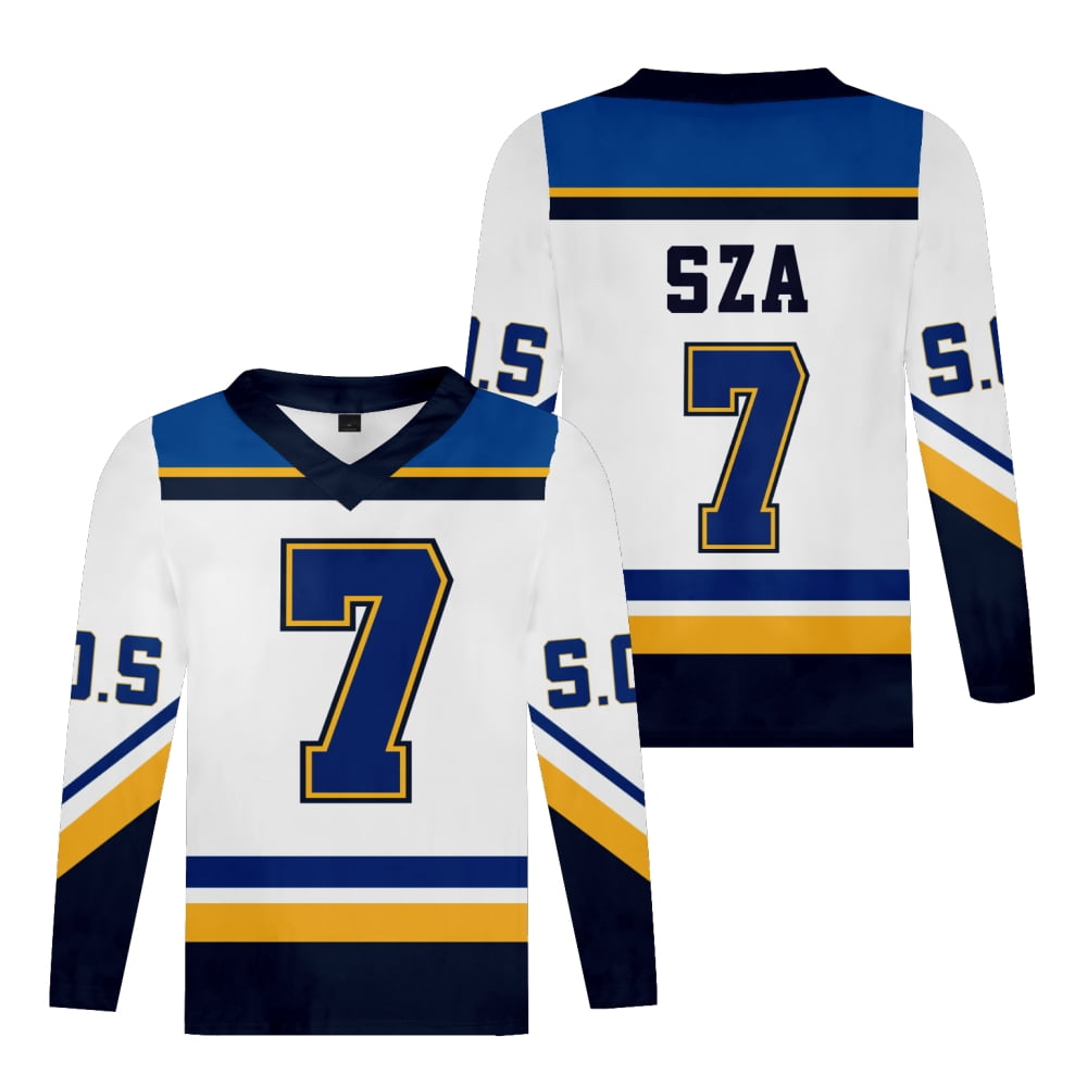 SZA SOS S.O.S Tour Cosplay Merch Longsleeve Crewneck Hoodie Sweatshirt ...