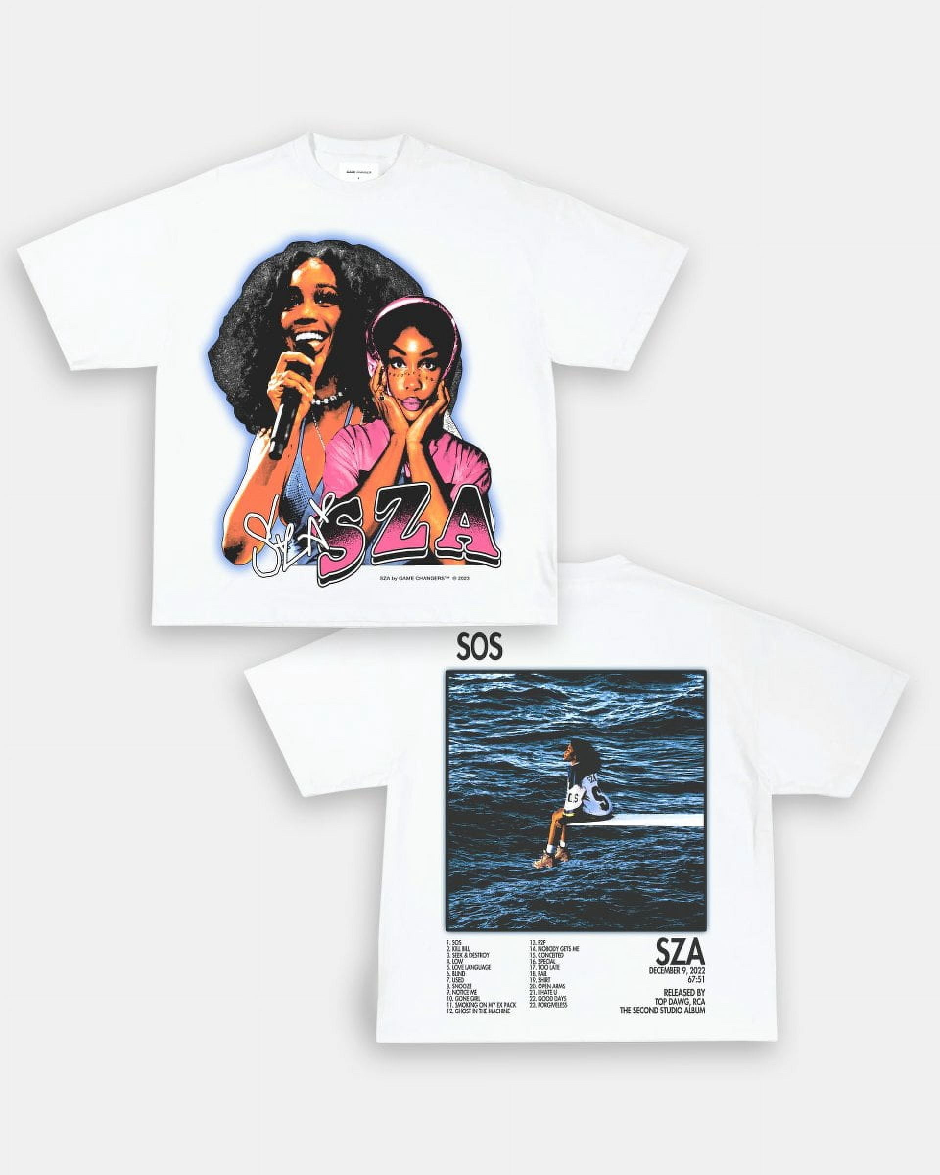 SZA SOS Shirt, music lover shirt, rap tee, rapper shirt, shirt for men ...