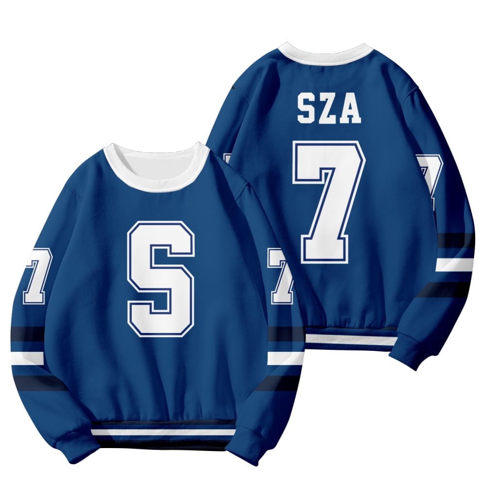 SZA SOS Snooze Merch Crewneck New Logo Sweatshirts Cosplay Women Men ...