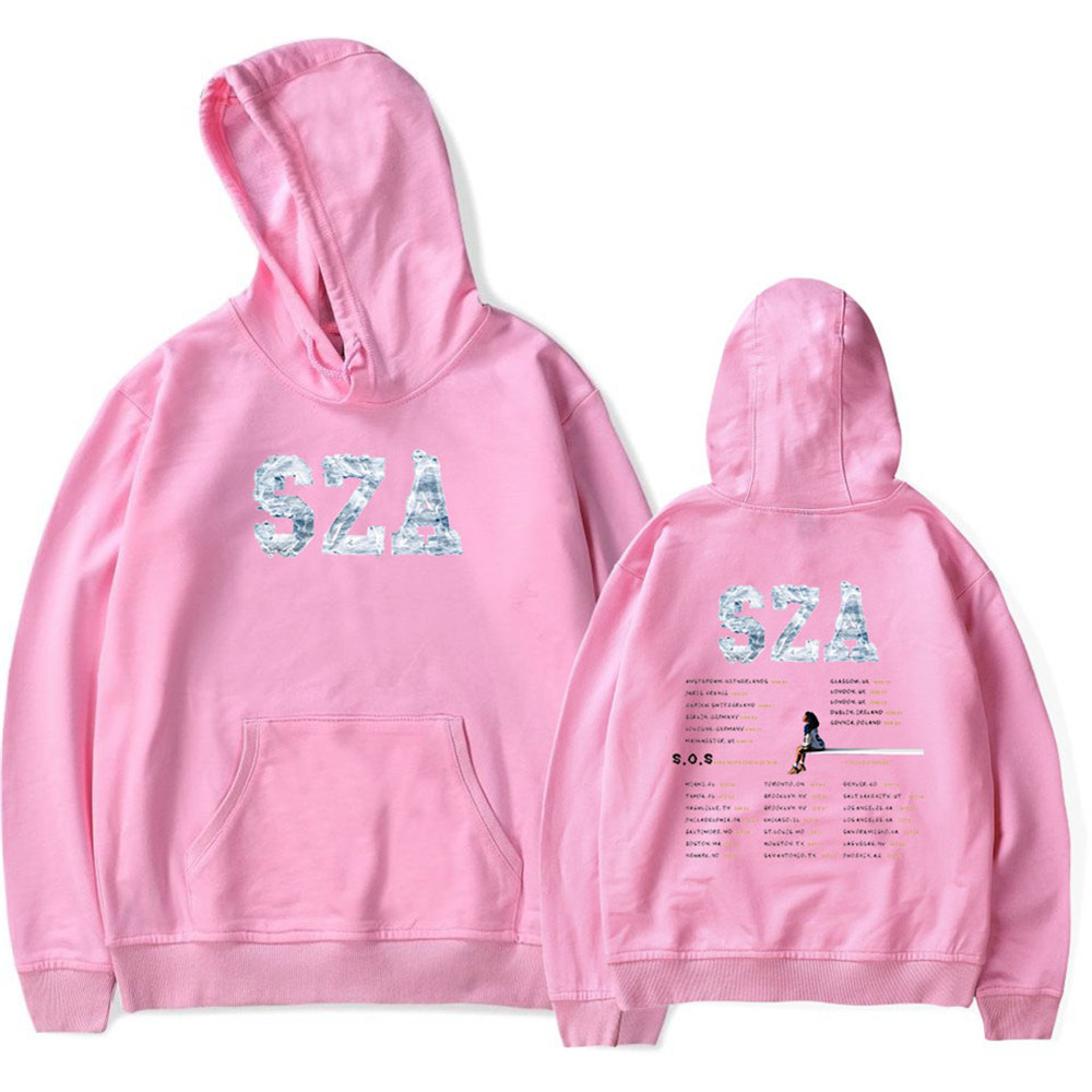 SZA SOS Tour 2023 Hoodie Merch Casual Hooded Sweatshirt Unisex Clothing ...