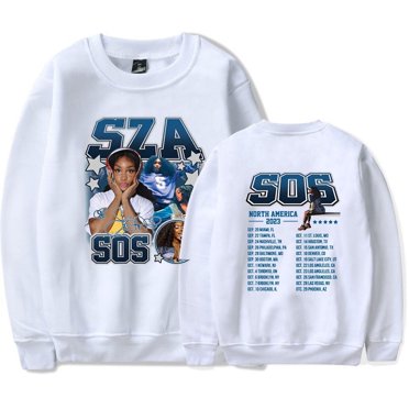 SZA Album SOS Men's KPOP Hoodie, Casual Drawstring Sweatshirt with ...