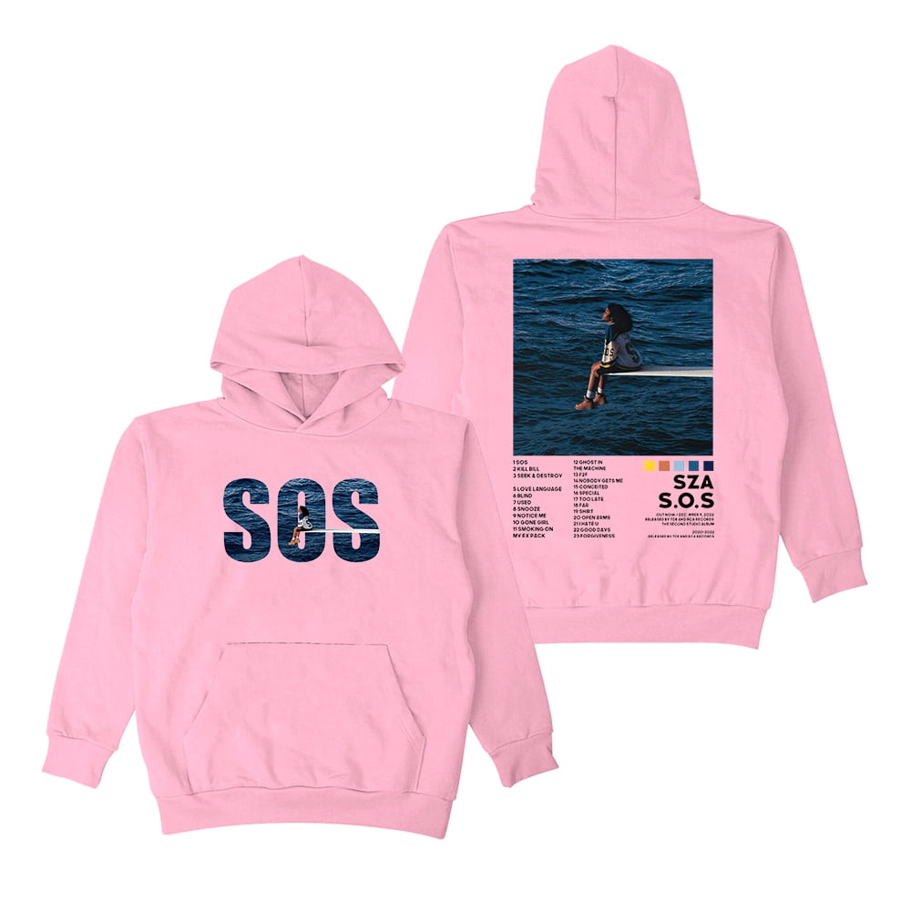 SZA SOS Tracklist Hoodies Rapper Tour Logo Merch Pullovers Women Men ...