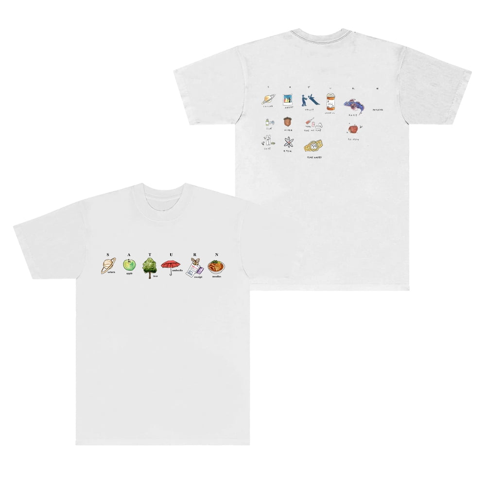 SZA Saturn Graphic T-Shirt New Logo Merch Tee, Unisex Casual R&B Style ...