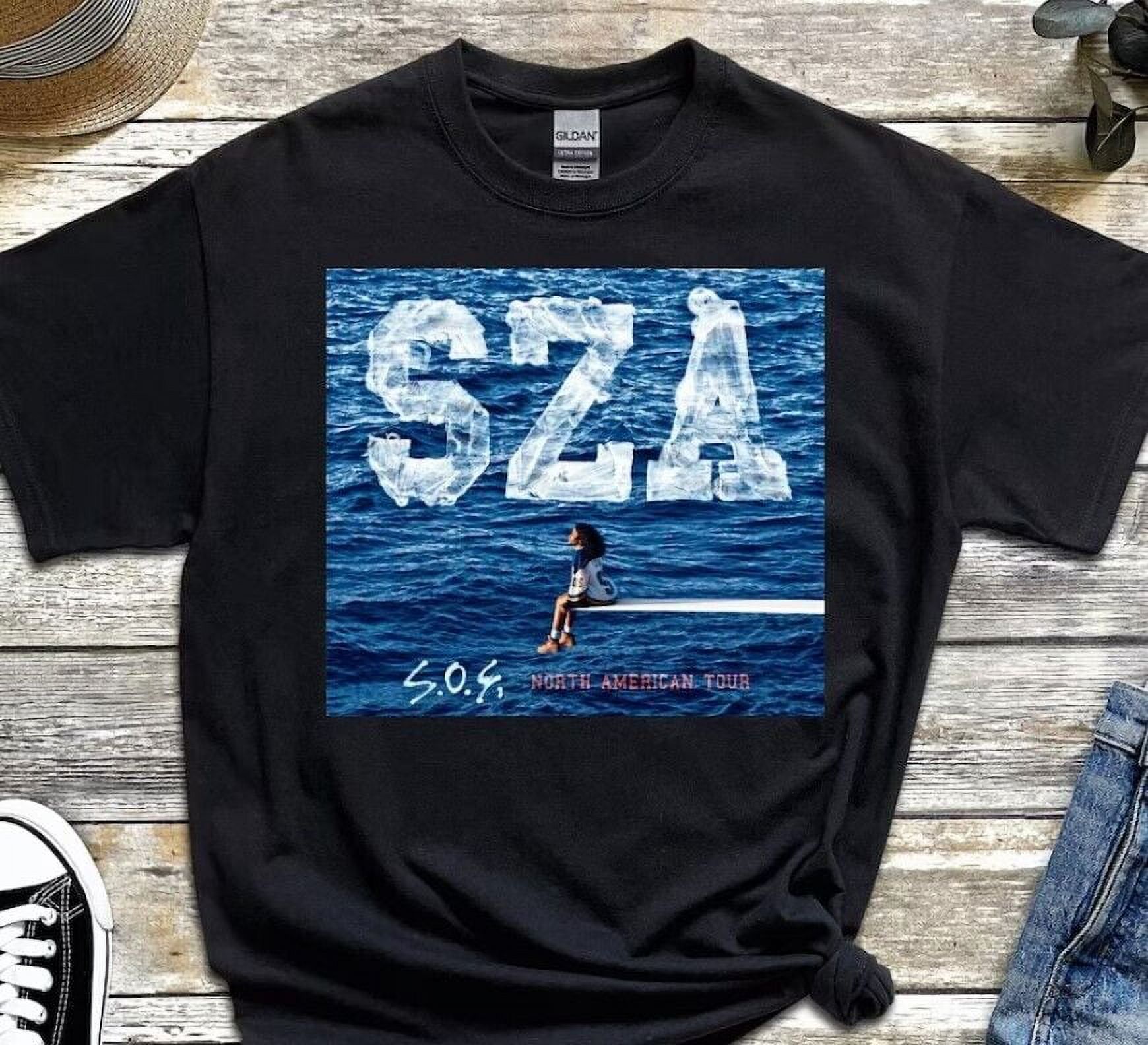 SZA Shirt, SZA SOS Tour TShirt, Retro SZA Unisex Shirt, SZA Merch, SZA ...