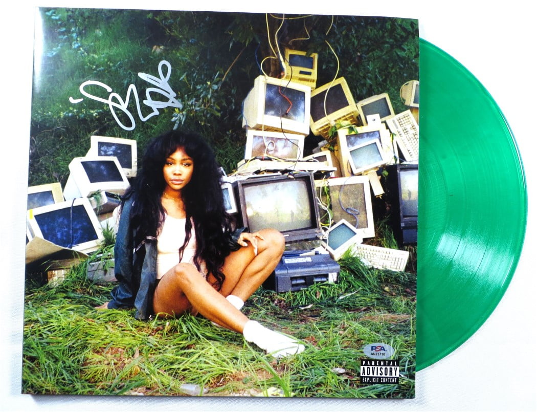 SZA Signed Autographed Record Album Cover CTRL PSA AN25716 - Walmart.com
