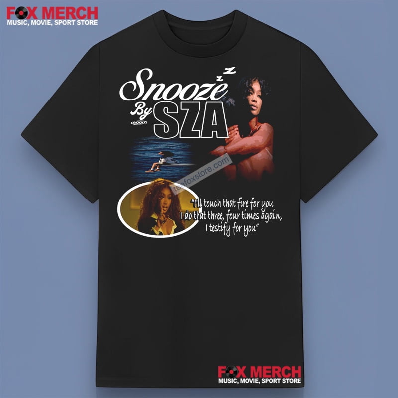 SZA Snooze – SOS Album Music T-Shirts - Walmart.com