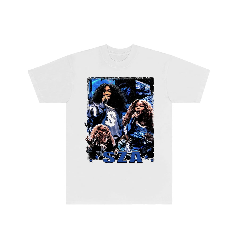 SZA Snooze T-shirts SOS Tour Merch Tee Summer Women Men Fashion Casual ...