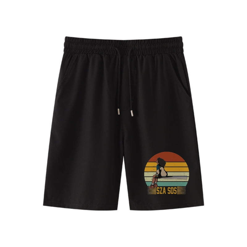 SZA Summer Beach ready Casual Shorts with Classic Fit and Printing ...