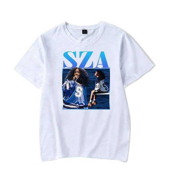SZA T-shirt Album SOS Merch Women Men Crewneck Casual Fshon Short ...