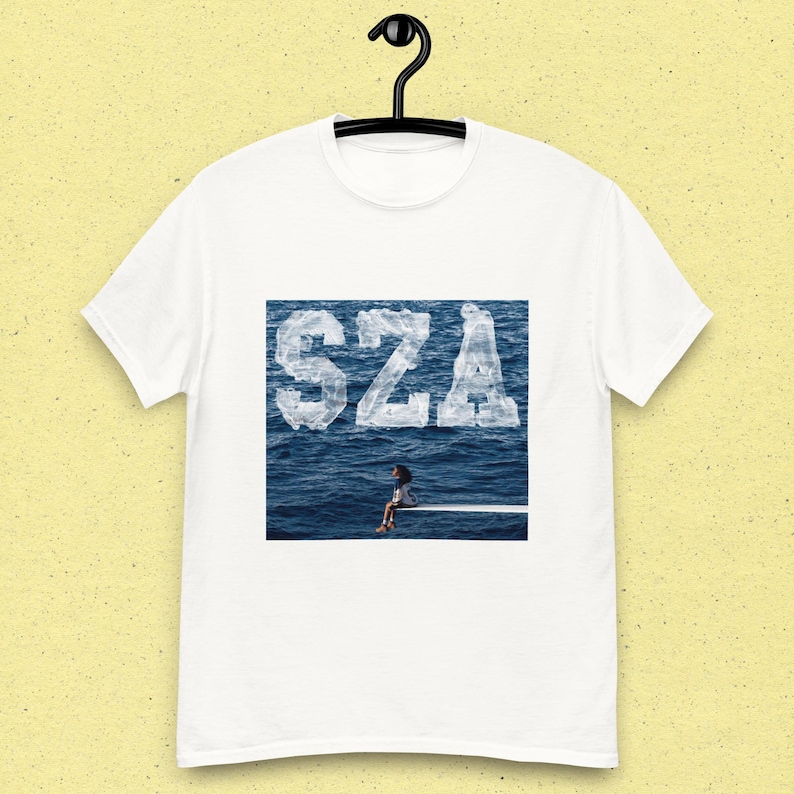 SZA T-shirt, SOS album cover shirt - Walmart.com