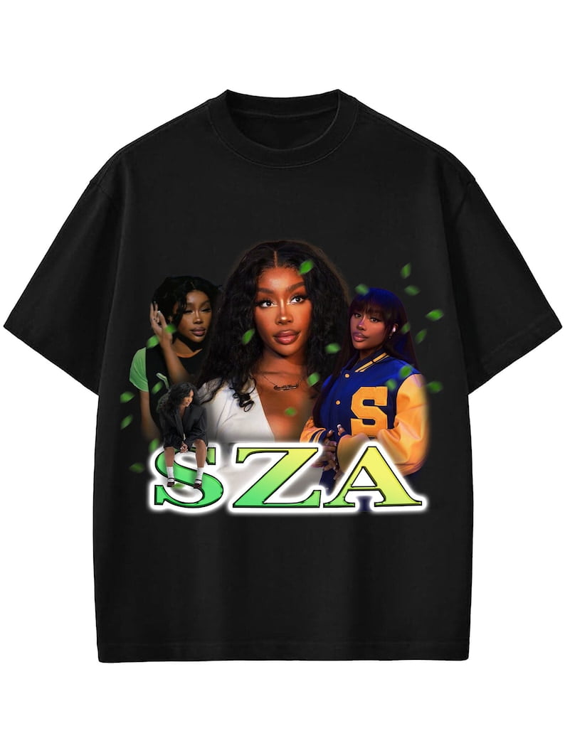 SZA png RAP Bootleg T-Shirt Design Digital File, PNG file, ready to ...