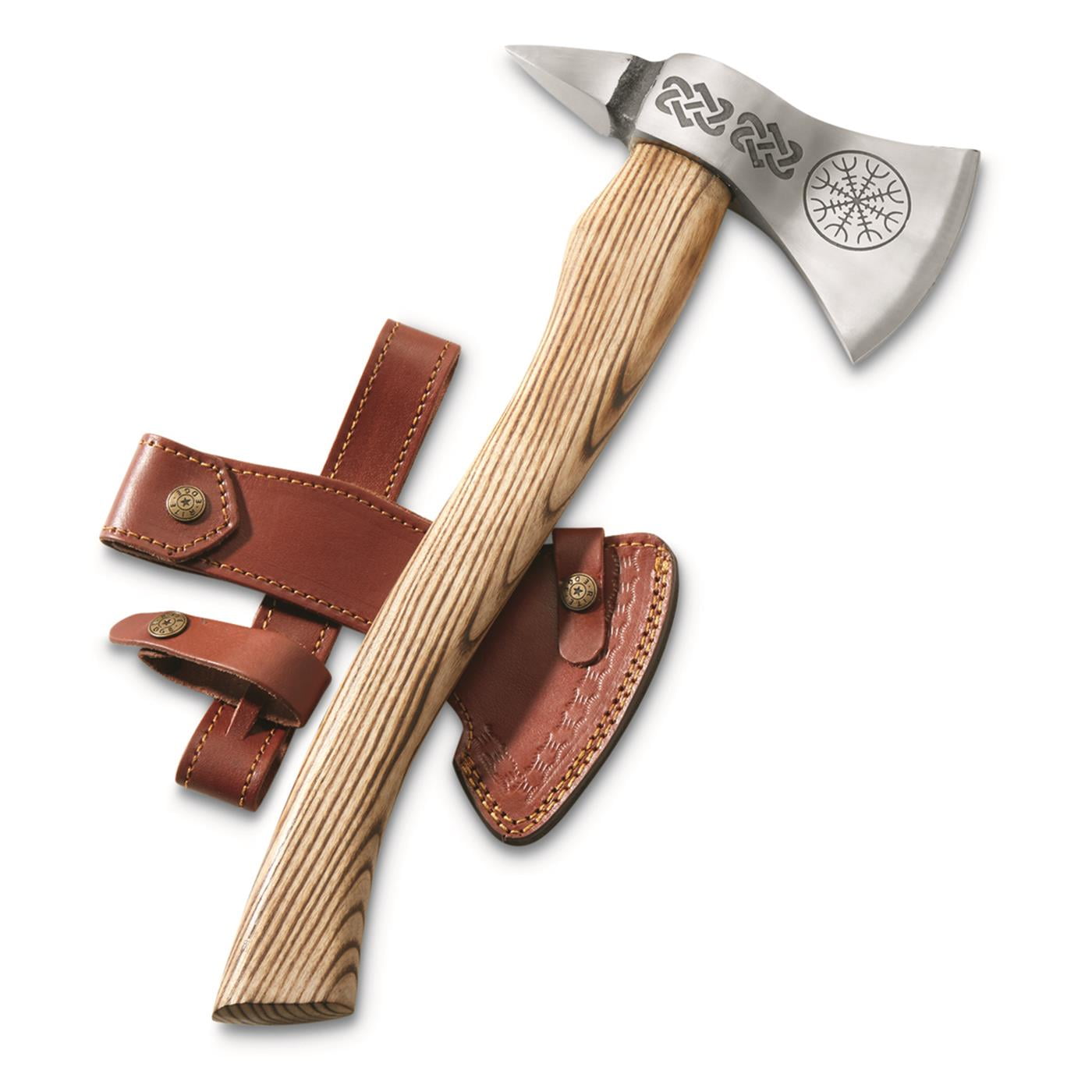 SZCO 16" Lucky Love Celtic Axe - Walmart.com