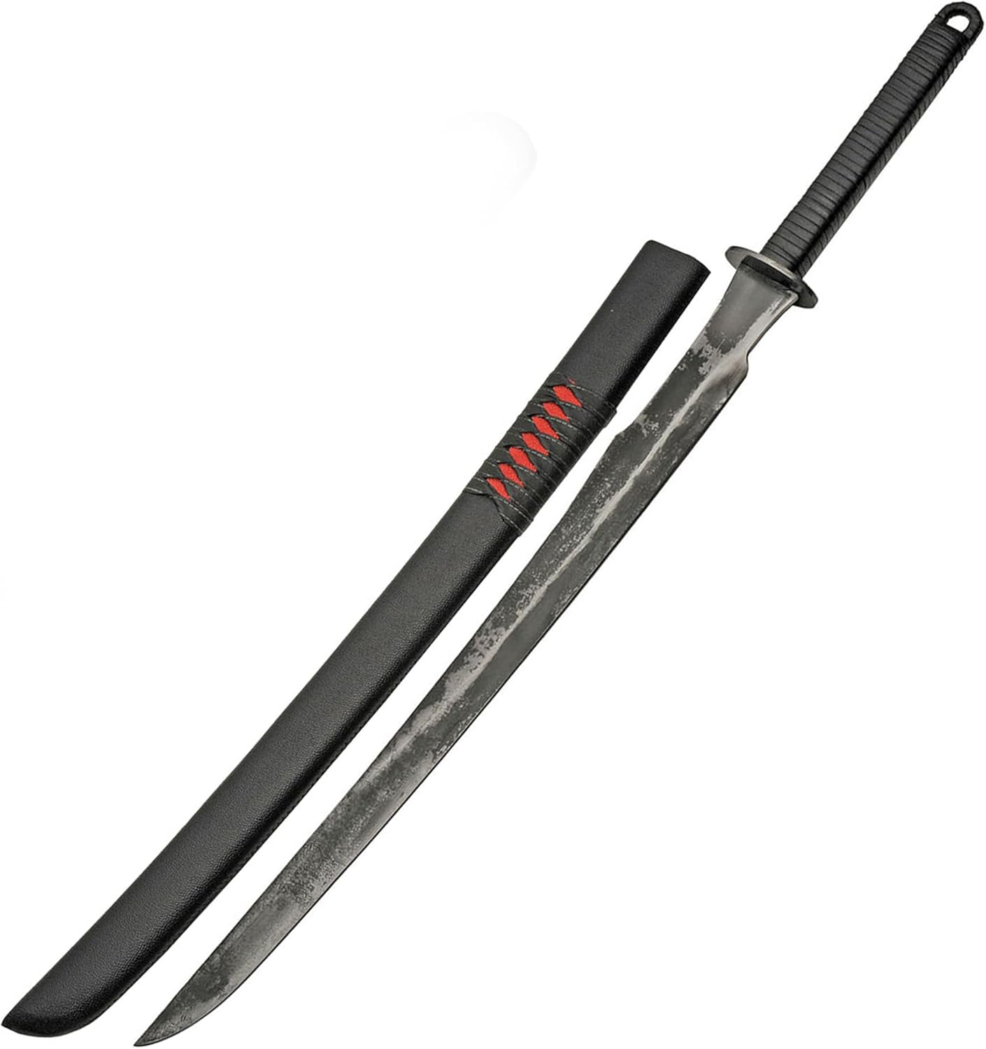 SZCO 35.25" Cyber Saber Sword – Full Tang Manganese Steel Blade ...