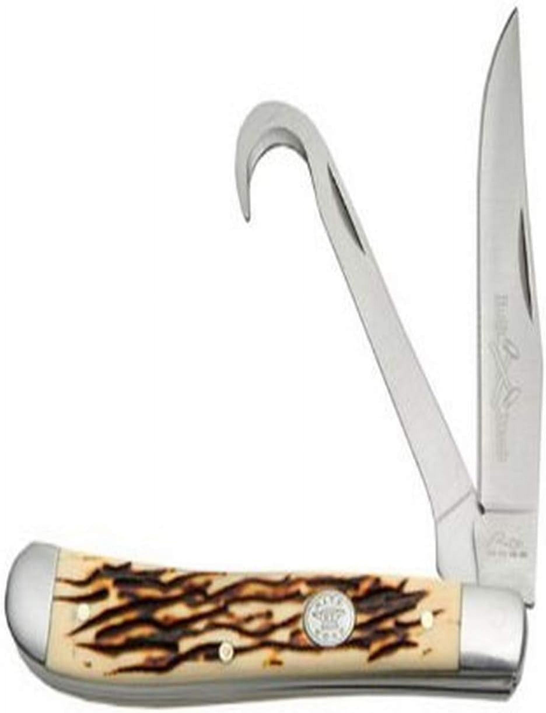 SZCO SUPPLIES 3.75" Dual Blad-e Hoof Knif-e – Stainless Steel Hook and ...