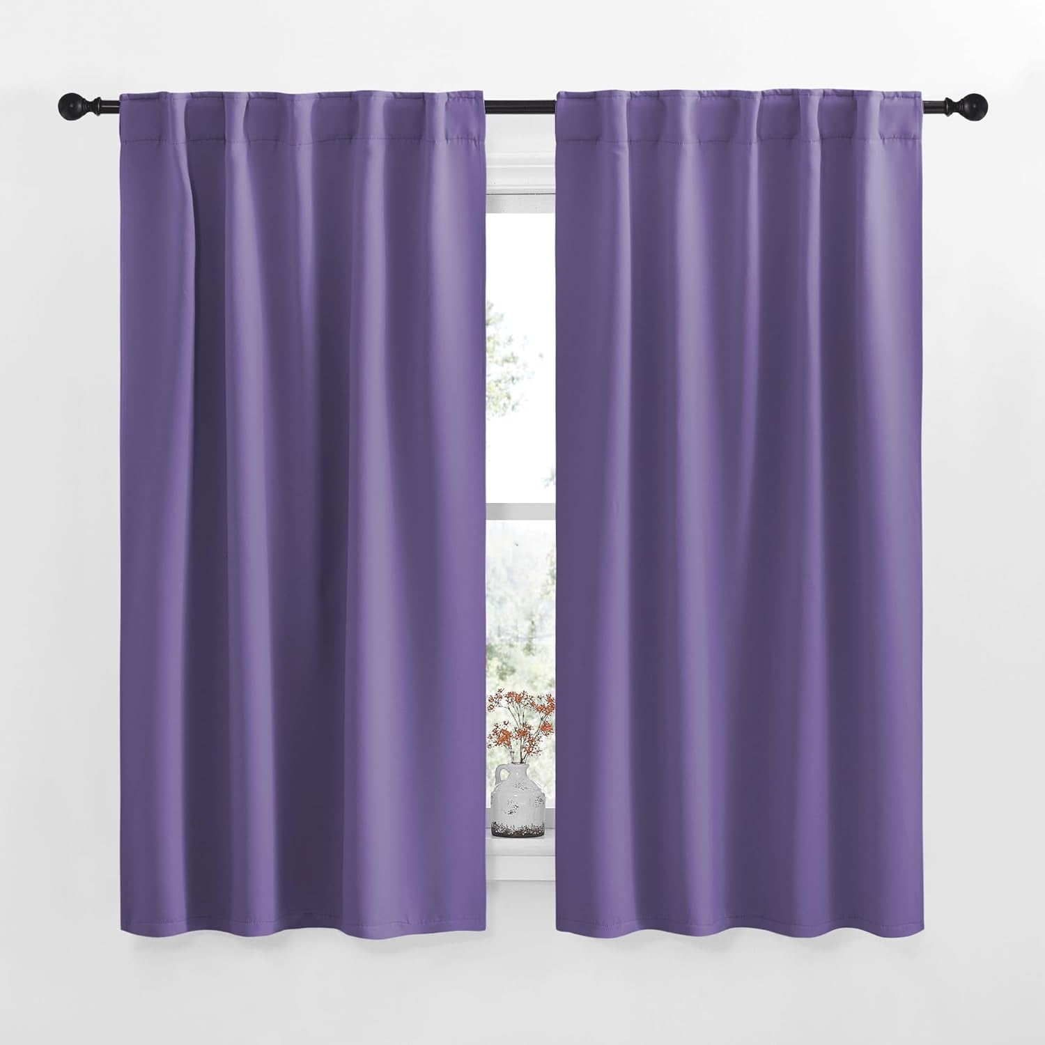 SZCOAO-RV Curtains for Camper Windows - (Lilac Color) 42x50 Inch, 2 ...